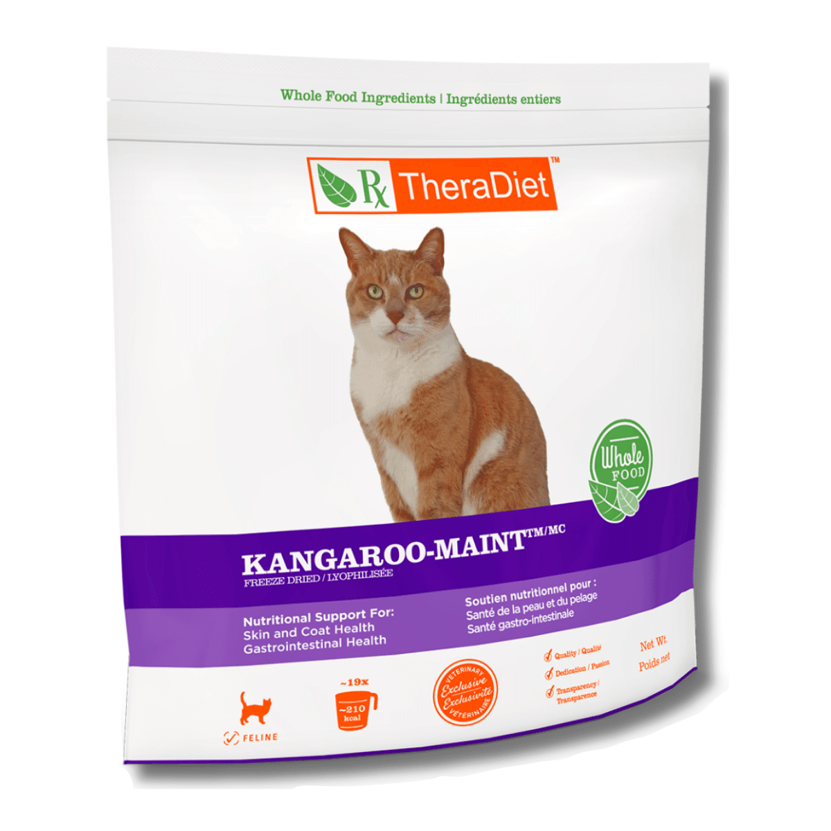 Dried Kangaroo for Cats | Whole Food Diet for Allergies - Rayne Nutrition