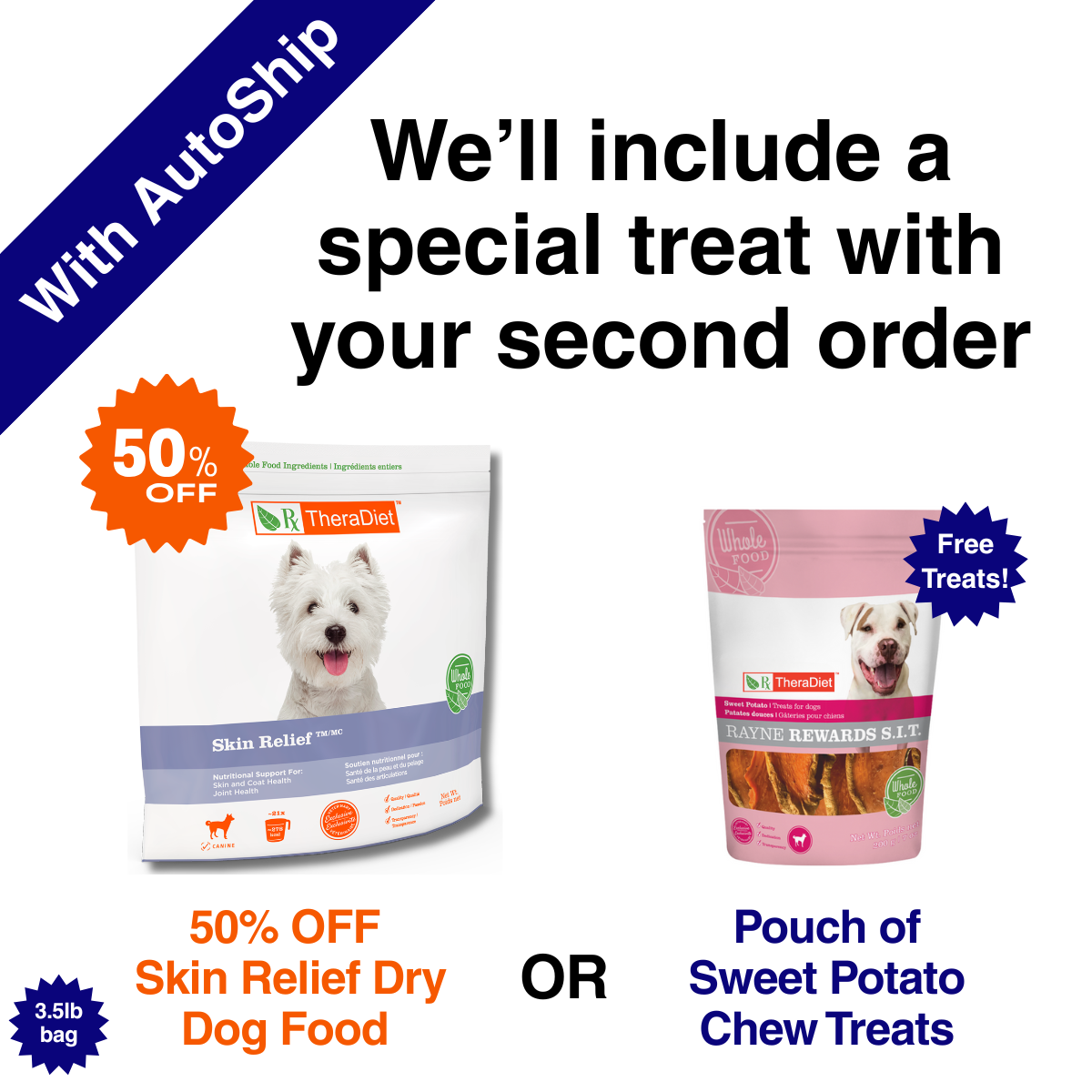 Skin Relief Anti-Itch Dry Dog Food | Canine Skin Relief | Rayne ...